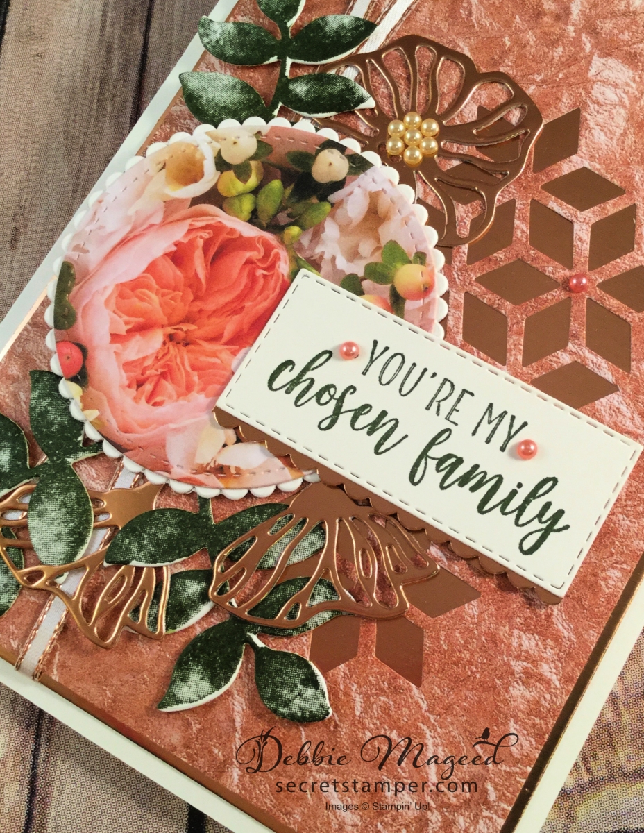 Oh So Eclectic Friendship Card with Eclectic Layers Thinlits for the Sisterhood of Crafters