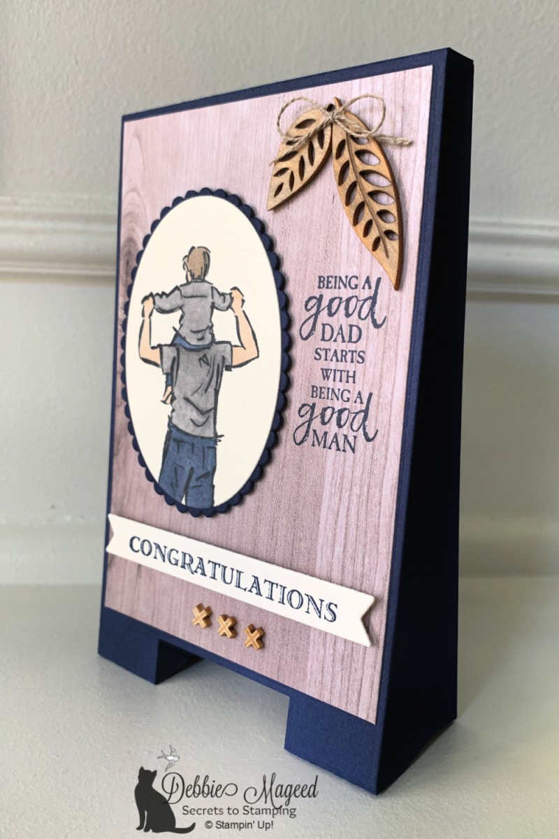 A Good Man Card for the Alphabet Challenge