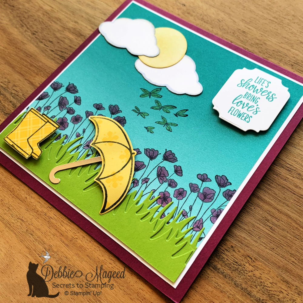 Thinking of You Card with Under My Umbrella for Cardz 4 Galz