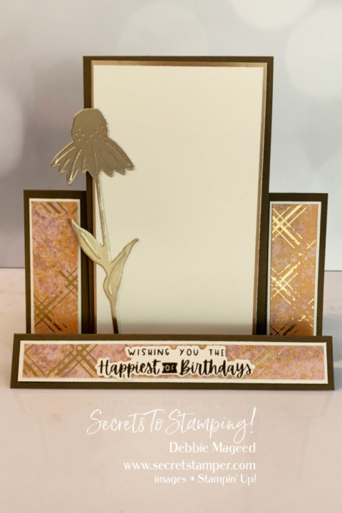 Nature's Harvest Faux Stepper Card for Creative Creases #40