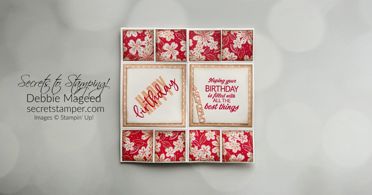 A Never Ending Birthday Card for Creative Creases #57